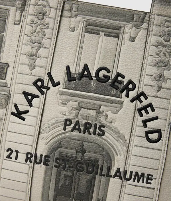 Karl Lagerfeld Paris Exclusive Maison De Karl Tote Bag
