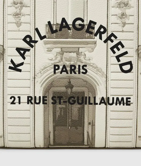 Karl Lagerfeld Paris Exclusive Maison De Karl Tote Bag