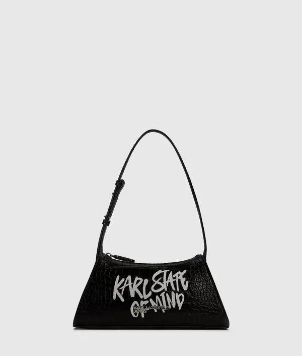 KL JEANS Jeans Croc-effect Small Shoulder Bag