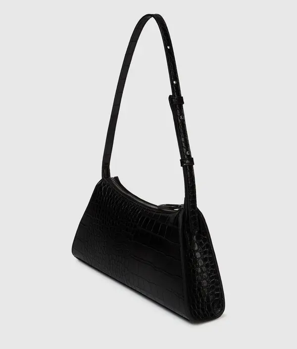 KL JEANS Jeans Croc-effect Small Shoulder Bag