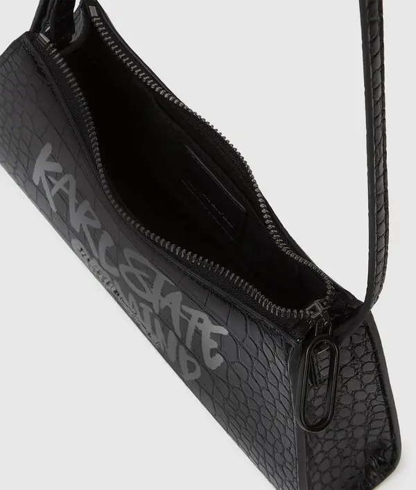 KL JEANS Jeans Croc-effect Small Shoulder Bag