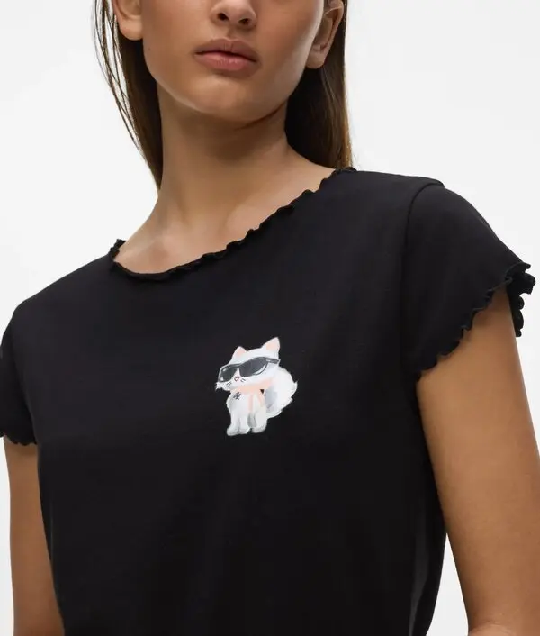 Karl Lagerfeld Ikon Choupette Pajama T-shirt
