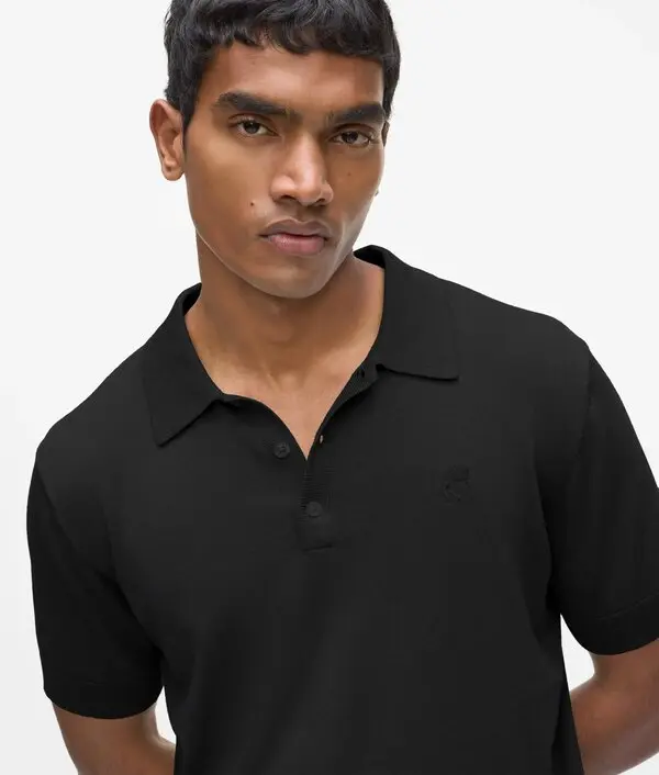 Karl Lagerfeld Knit Polo Shirt