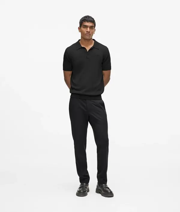 Karl Lagerfeld Knit Polo Shirt