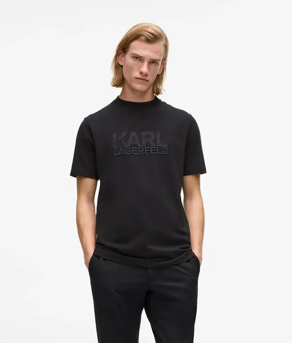 Karl Lagerfeld Logo T-shirt - Black