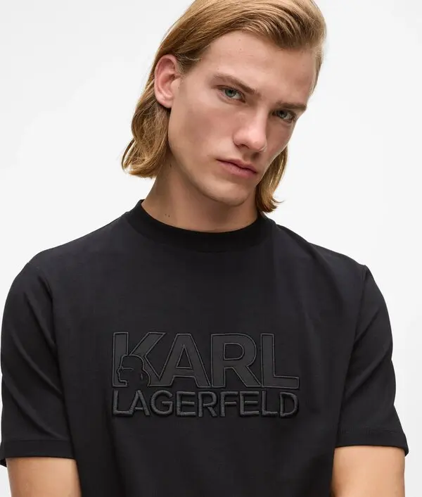 Karl Lagerfeld Logo T-shirt - Black