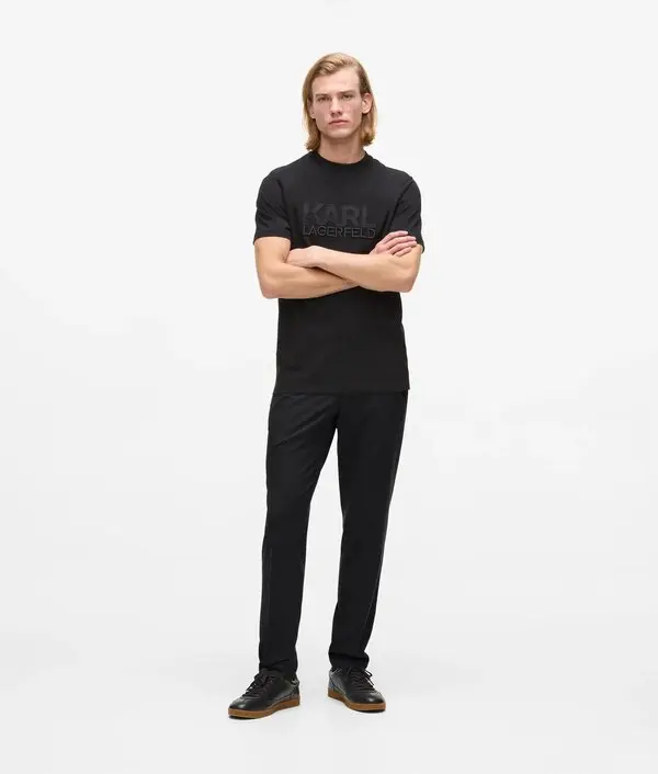 Karl Lagerfeld Logo T-shirt - Black