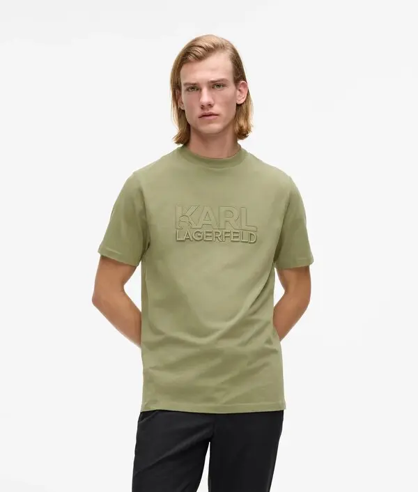 Karl Lagerfeld Logo T-shirt - Olive