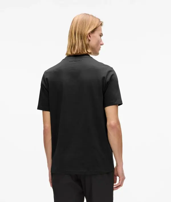 Karl Lagerfeld Tonal Karl Print T-shirt - Black