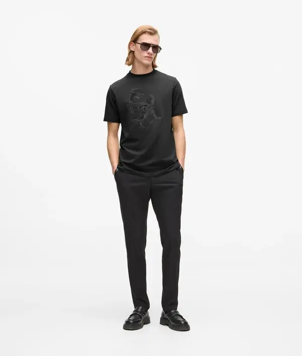 Karl Lagerfeld Tonal Karl Print T-shirt - Black