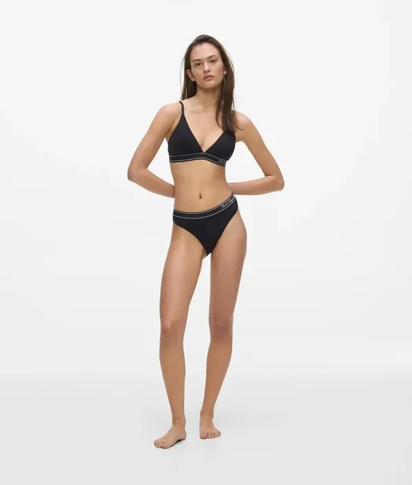 Karl Lagerfeld Organic Cotton Blend Stripe Brief