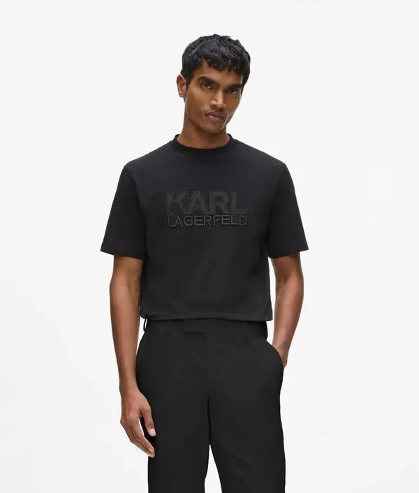Karl Lagerfeld Karl Print T-shirt - Black