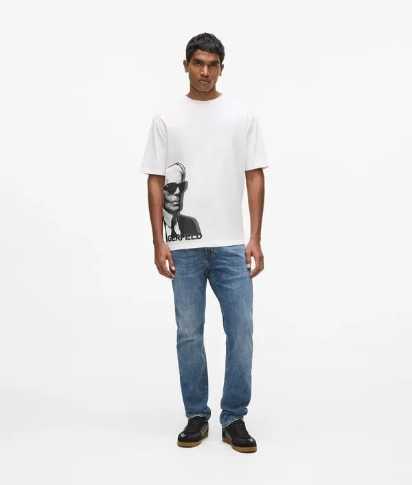 Karl Lagerfeld Karl Print T-shirt - White