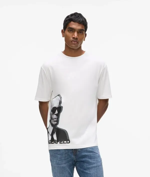 Karl Lagerfeld Karl Print T-shirt - White
