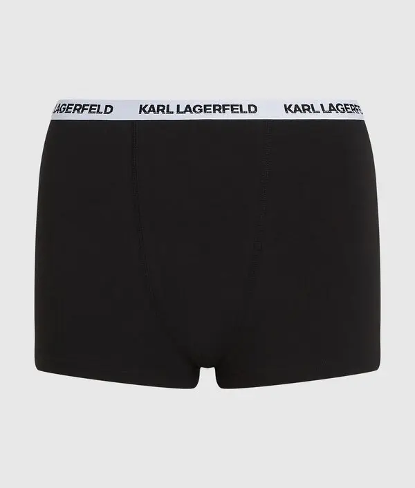 Karl Lagerfeld Logo Boxer Shorts - Black