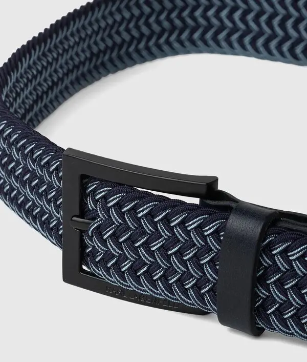 Karl Lagerfeld Braided Belt