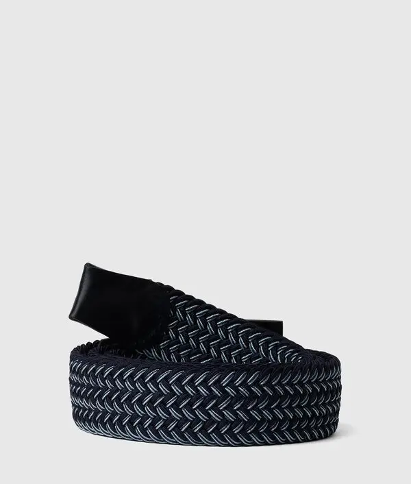 Karl Lagerfeld Braided Belt