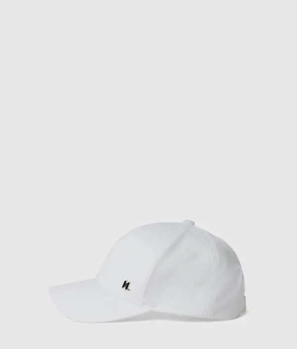 Karl Lagerfeld Monogram Baseball Cap - White