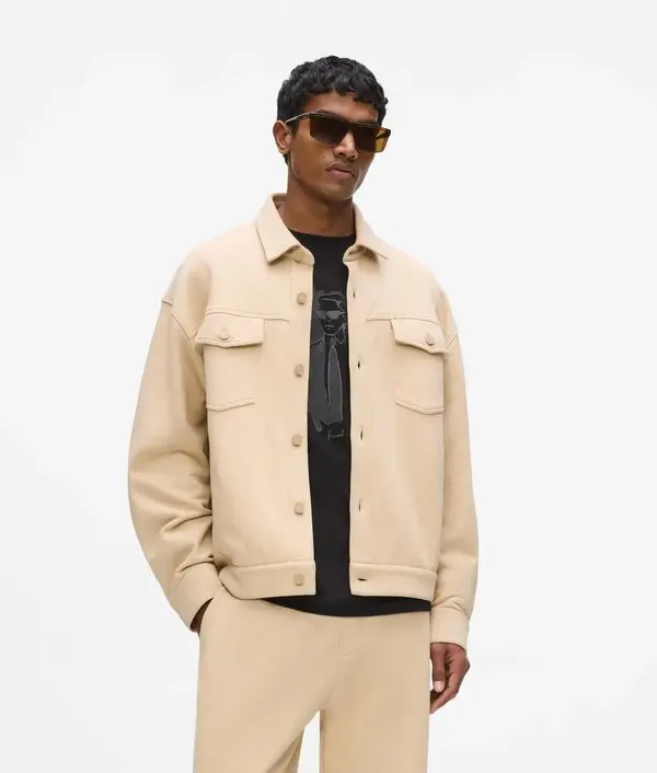 Karl Lagerfeld Sweat Overshirt - Khaki