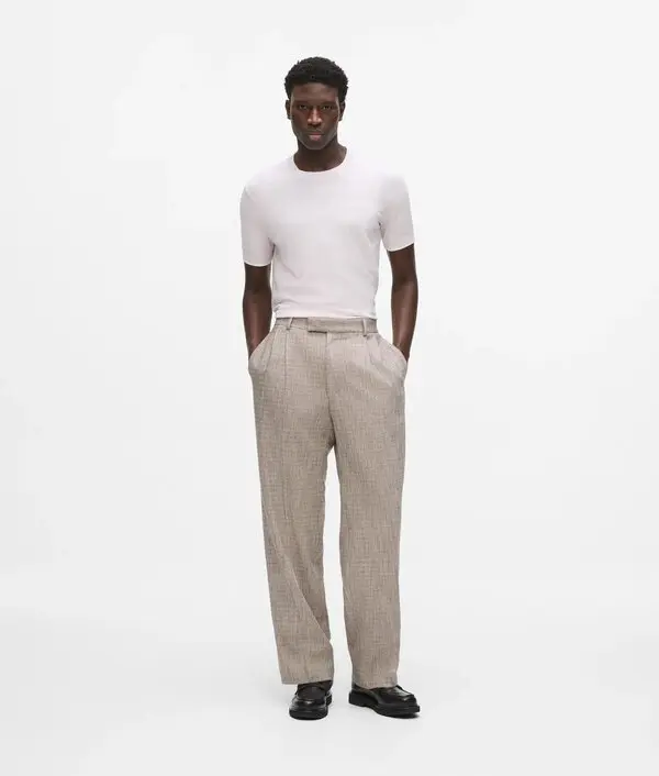 Karl Lagerfeld Tailored Straight-leg Pants