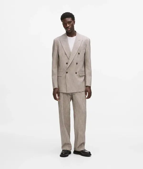 Karl Lagerfeld Tailored Straight-leg Pants