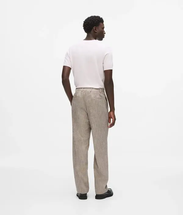Karl Lagerfeld Tailored Straight-leg Pants