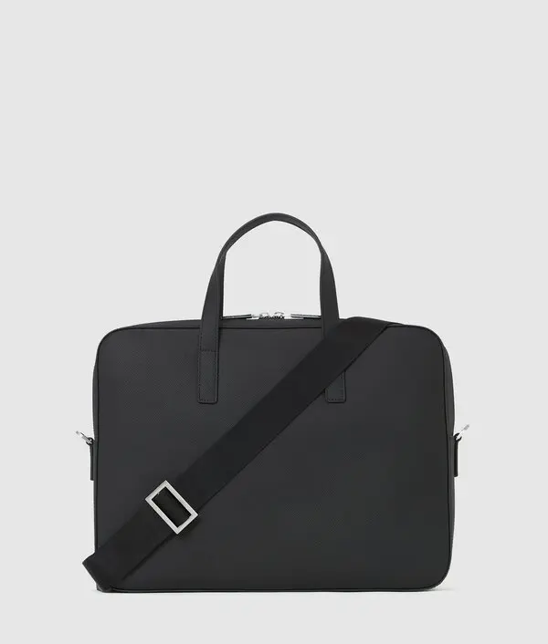 Karl Lagerfeld K/monogram Leather Briefcase