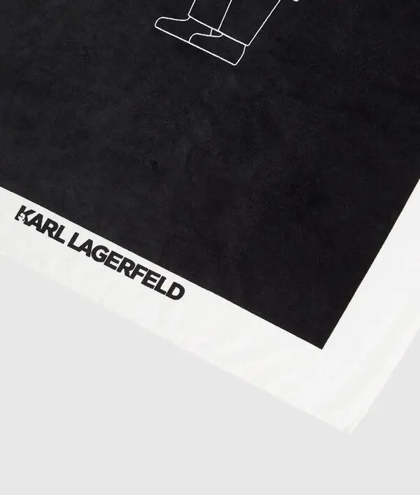 Karl Lagerfeld Ikon Beach Towel