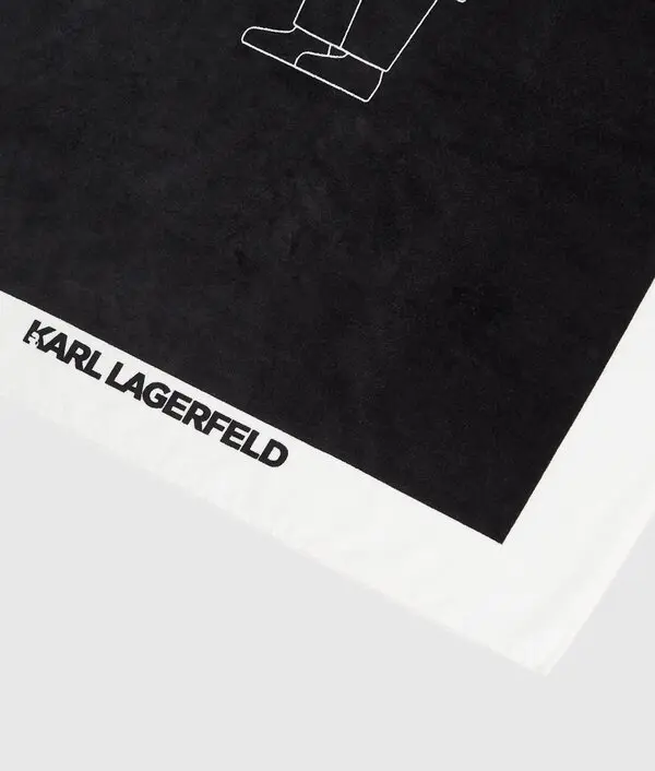 Karl Lagerfeld Ikon Beach Towel