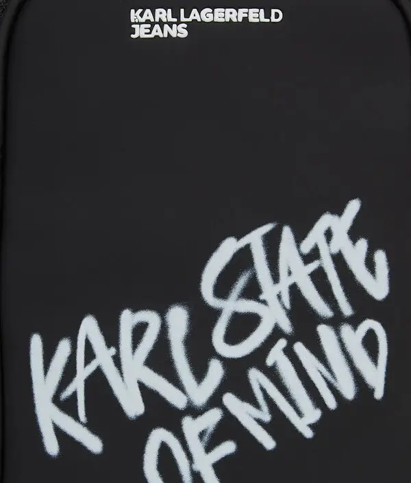 KL JEANS Jeans Printed Polyurethane Pouch