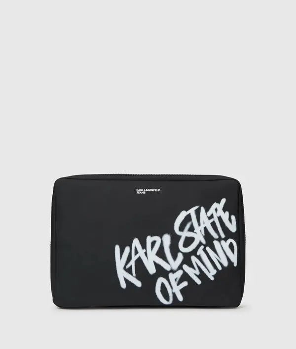 Karl Lagerfeld Karl State Of Mind Laptop Pouch