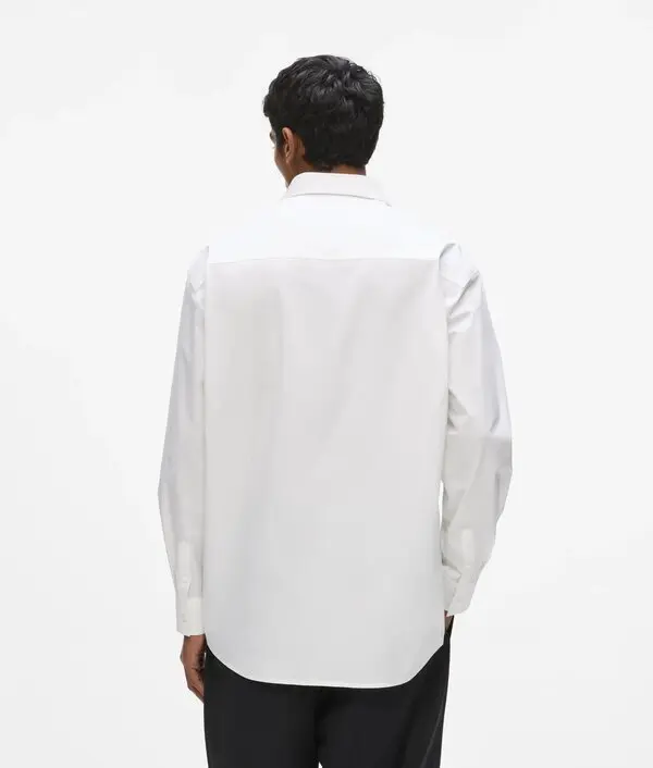 Karl Lagerfeld Metallic Logo Shirt