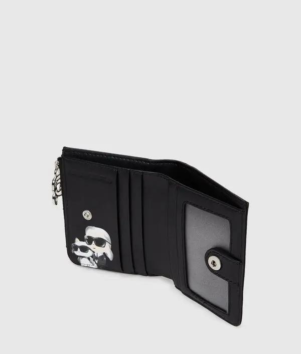 Karl Lagerfeld Ikon Nylon Small Bifold Wallet