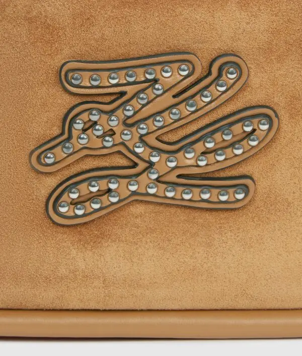 Karl Lagerfeld K/autograph Patch Crossbody Bag
