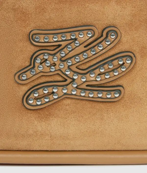 Karl Lagerfeld K/autograph Patch Crossbody Bag