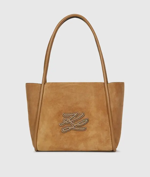 Karl Lagerfeld K/autograph Patch Tote Bag