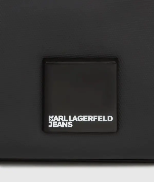 Karl Lagerfeld Venture Washbag In Coated Nylon