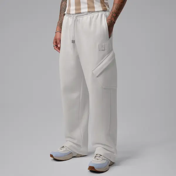 JORDAN Flight Fleece Chicago Pants - White