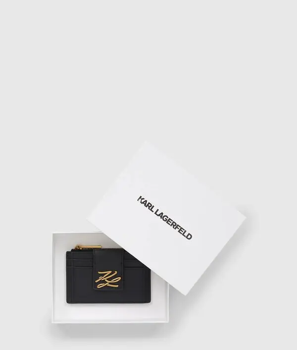 Karl Lagerfeld K/autograph Zip Cardholder