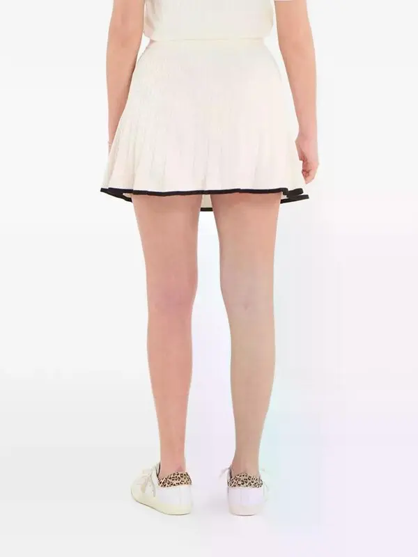 Guess Embroidered Logo A-line Skirt