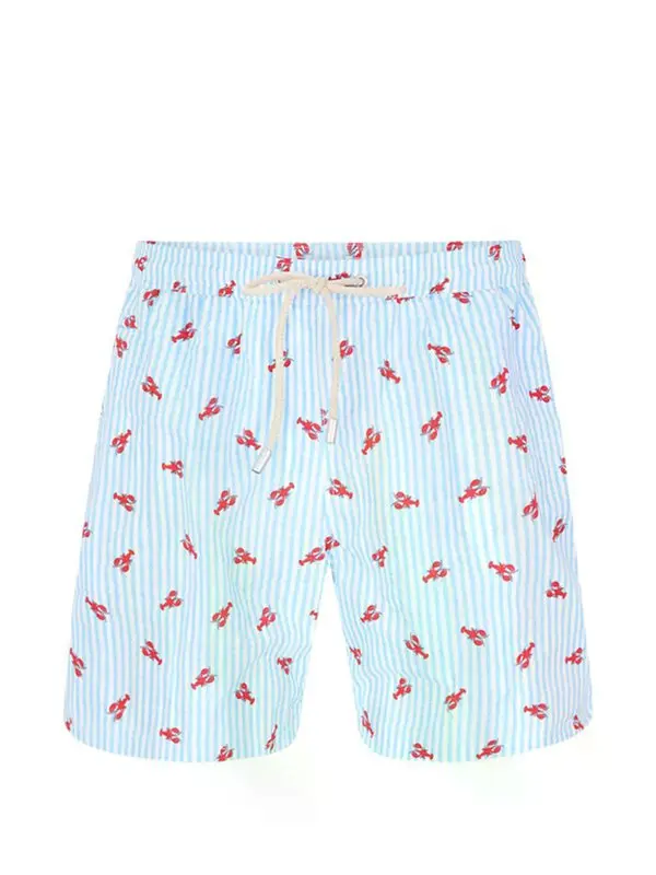 MC2 SAINT BARTH Lobster Print Swim Shorts