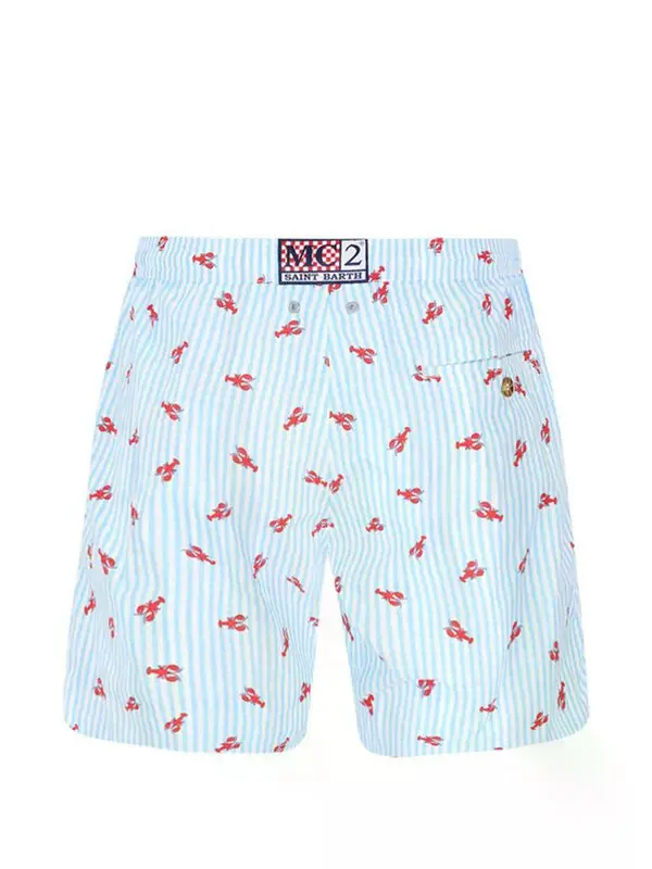 MC2 SAINT BARTH Lobster Print Swim Shorts