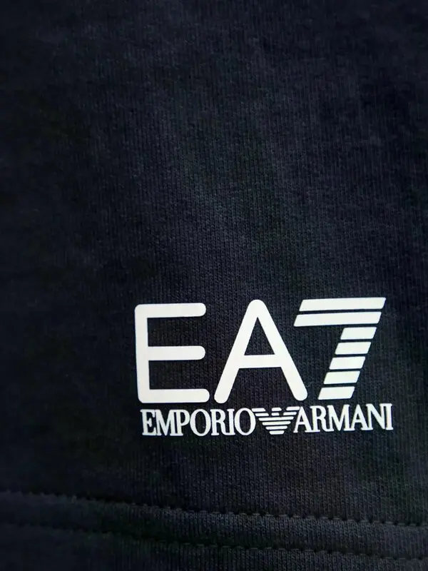 EA7 Logo Print Shorts