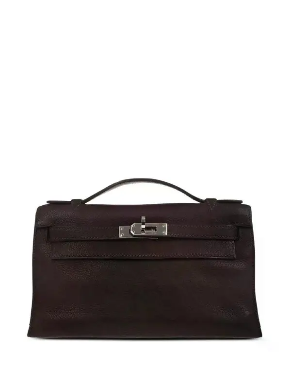 Hermès Kelly Pochette Tote Bag - Brown