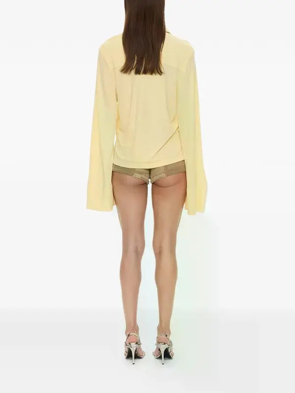 Christopher Esber Reconstructed Denim Shorts