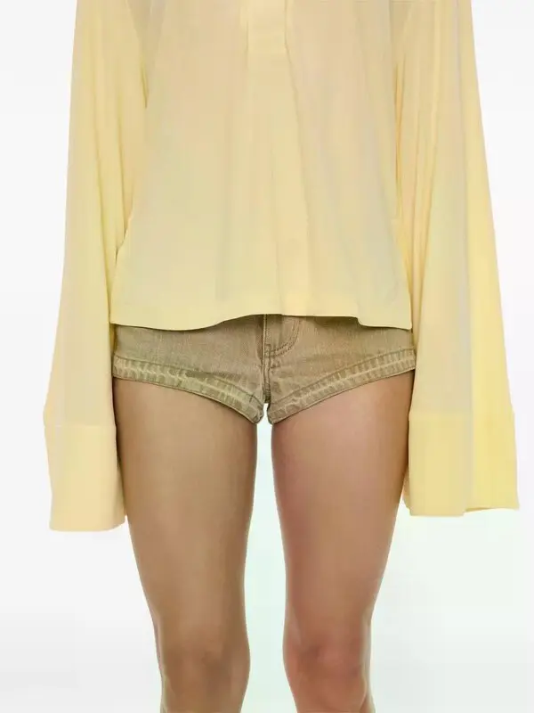 Christopher Esber Reconstructed Denim Shorts