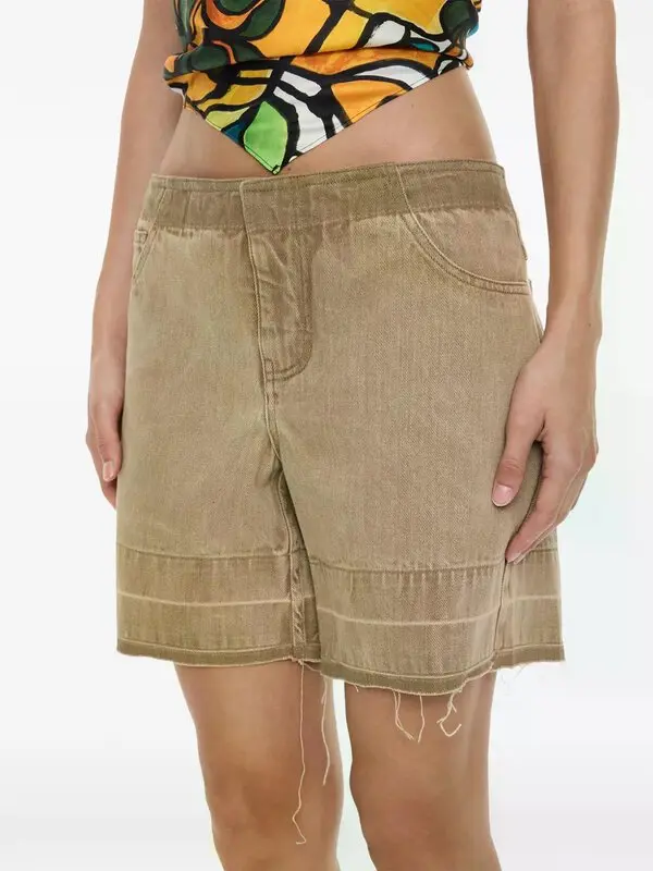 Christopher Esber Deconstructed Raw-cut Shorts