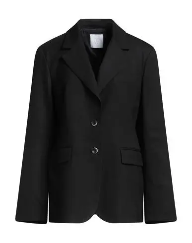 Eleventy Blazer Size Wool, Elastane - Black