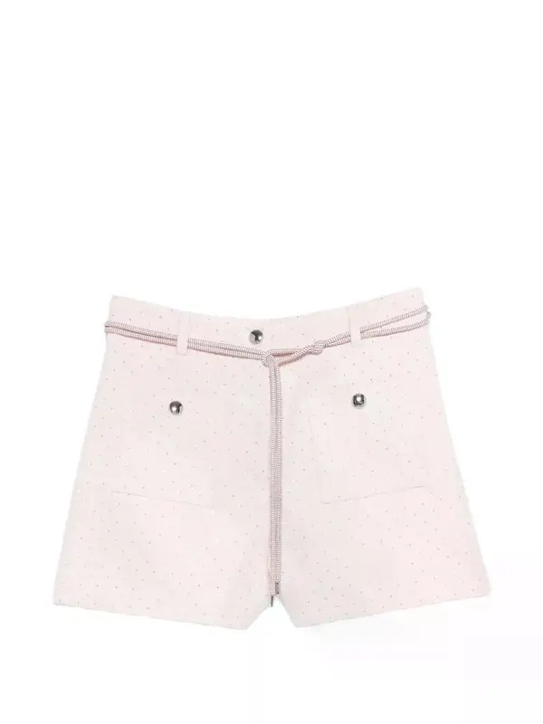Maje Embellished Tailored Shorts