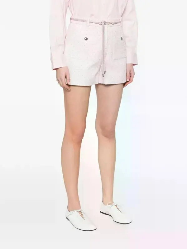 Maje Embellished Tailored Shorts